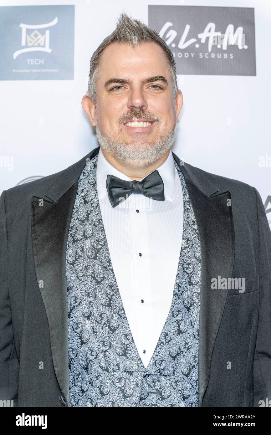 Los Angeles, USA. 10th Mar, 2024. Actor Matthew Payne attends The 2024 ...