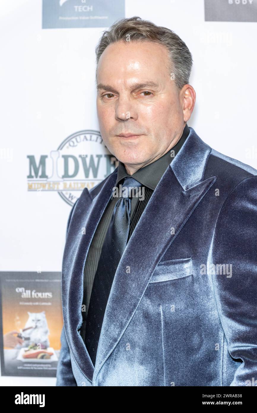 Los Angeles, USA. 10th Mar, 2024. Landing Advisor Robert S Bruch ...