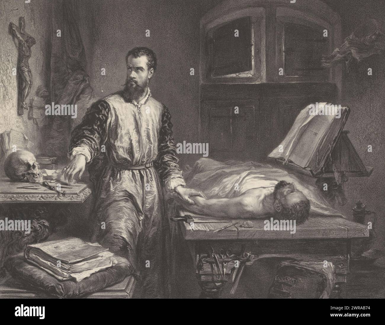 Anatomist andreas vesalius stands hi-res stock photography and images ...