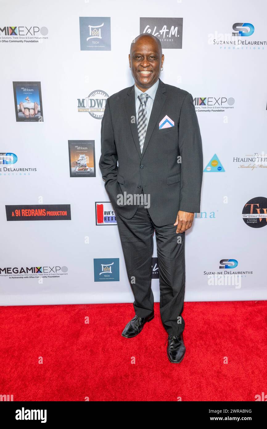 Los Angeles, USA. 10th Mar, 2024. Actor and America's Premiere RandB ...