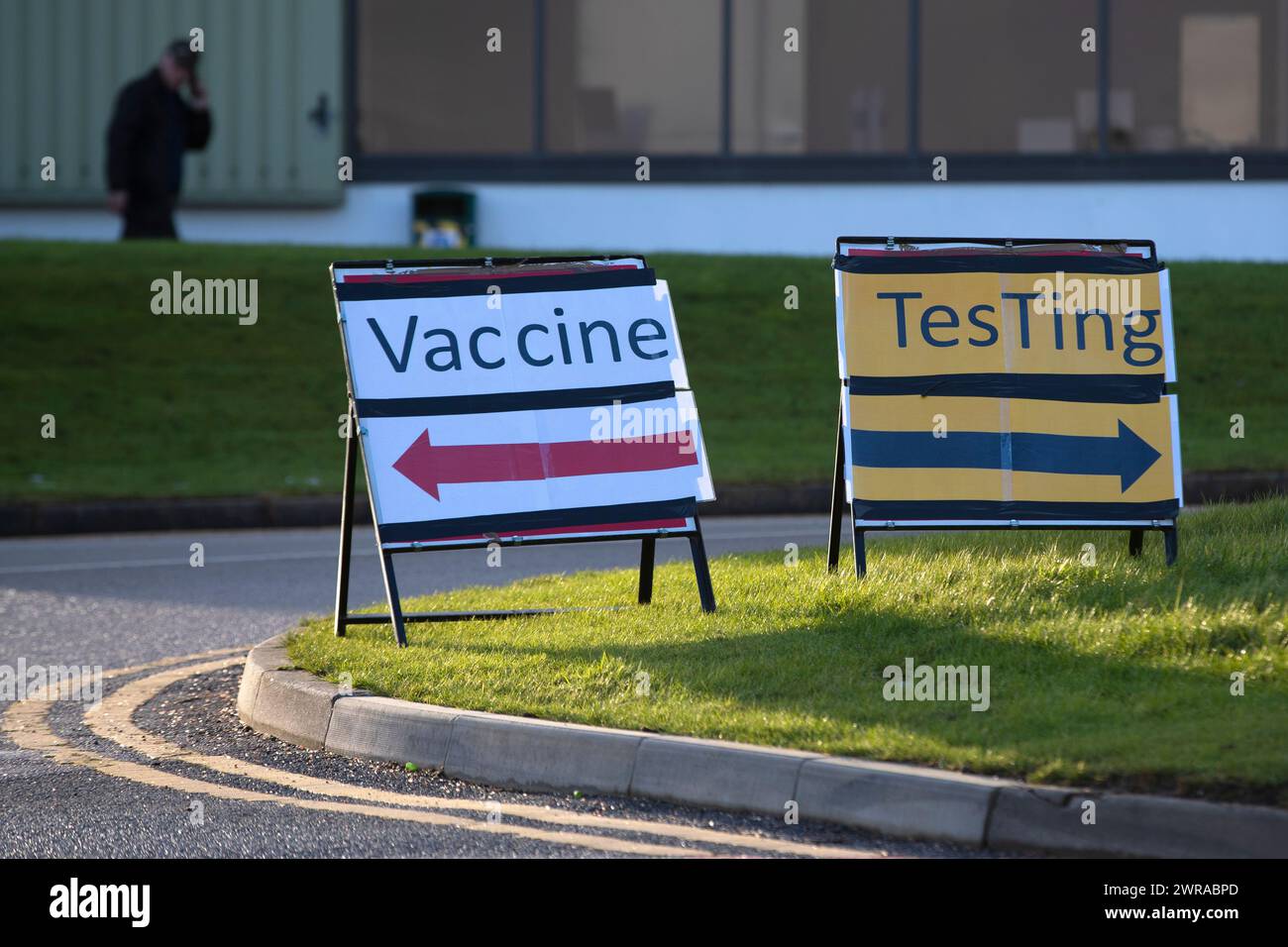 05/01/21 ***with video*** Covid-19 vaccine and testing facility at JCB ...