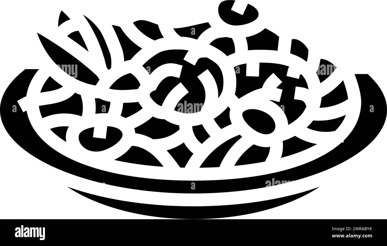 Italian seafood pasta Black and White Stock Photos & Images - Alamy