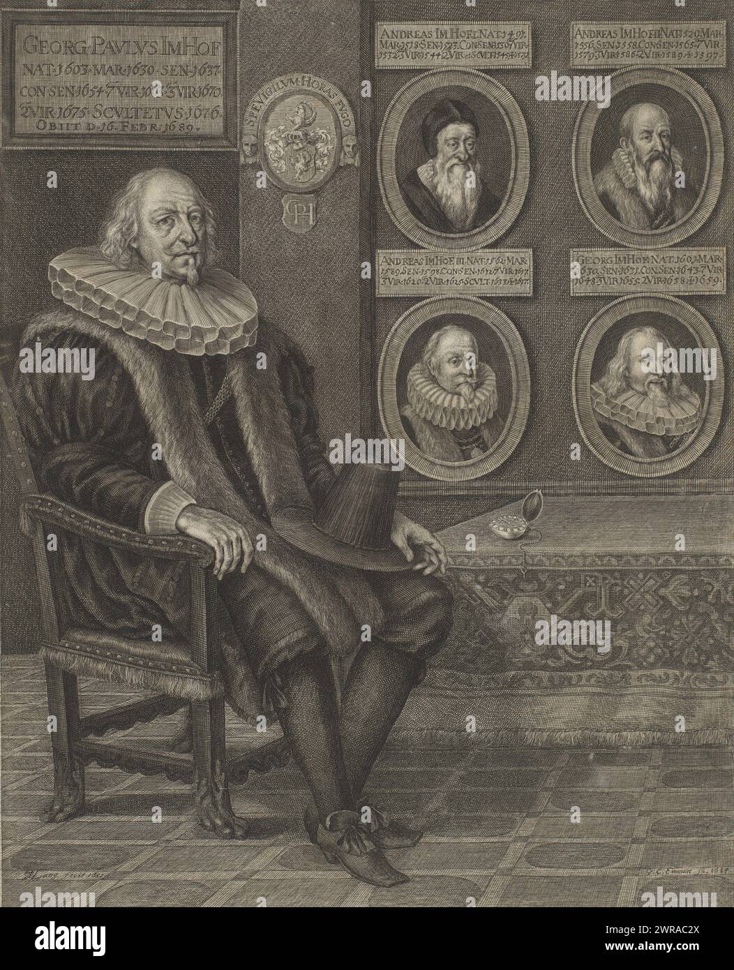 Councilor georg paulus imhoff hi-res stock photography and images - Alamy