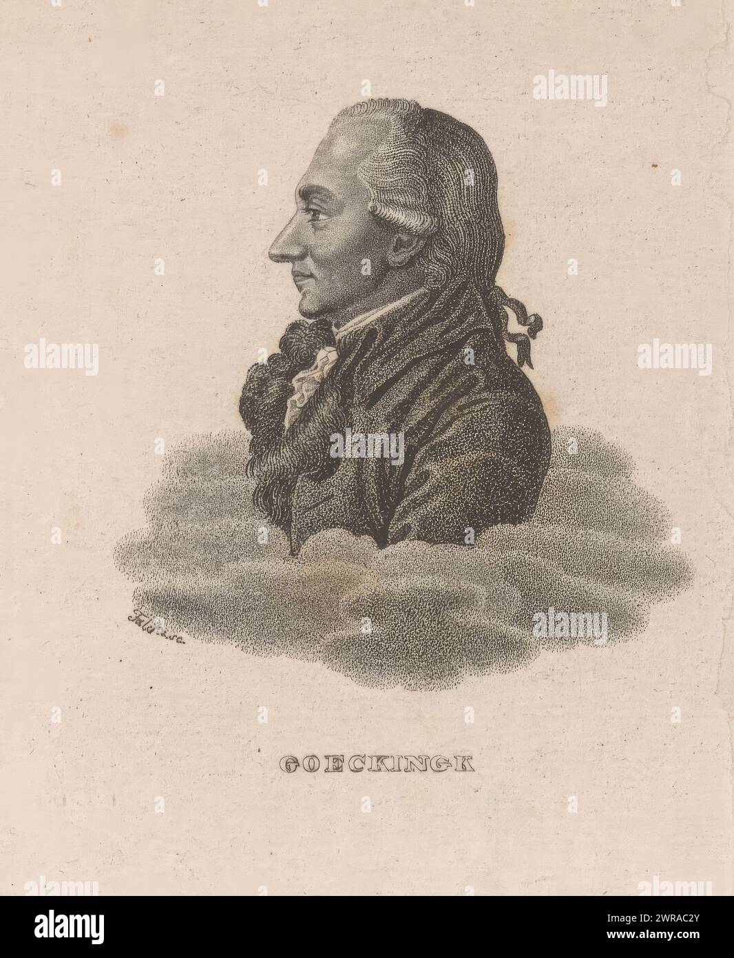 Portrait of Leopold Friedrich Günther von Goeckingk, print maker ...