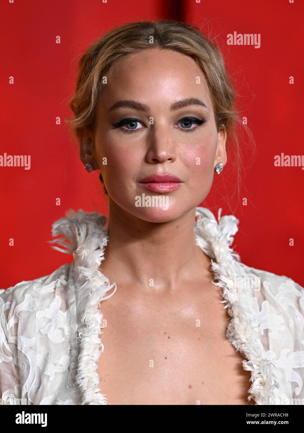 Los Angeles, USA. March 10th, 2024. Jennifer Lawrence arriving at the ...