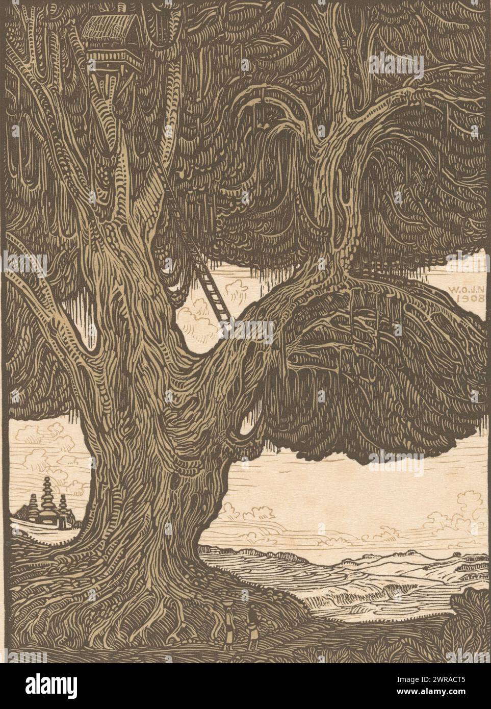 Waringin with tree house in the south of Bali, The guardhouse, South ...