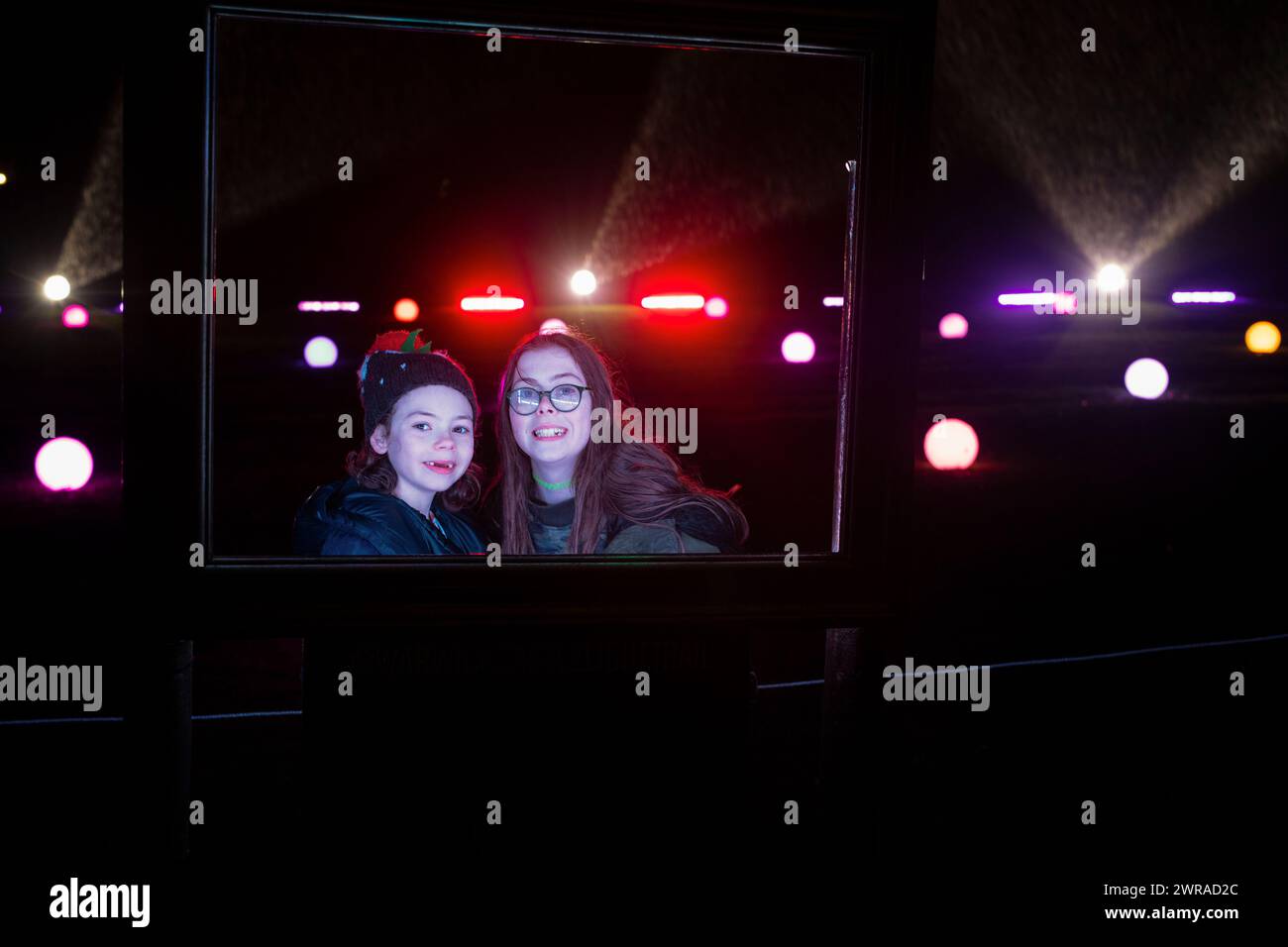 05/12/20 Lizzie Williams (age 11) and younger sister Erin NHS staff and ...