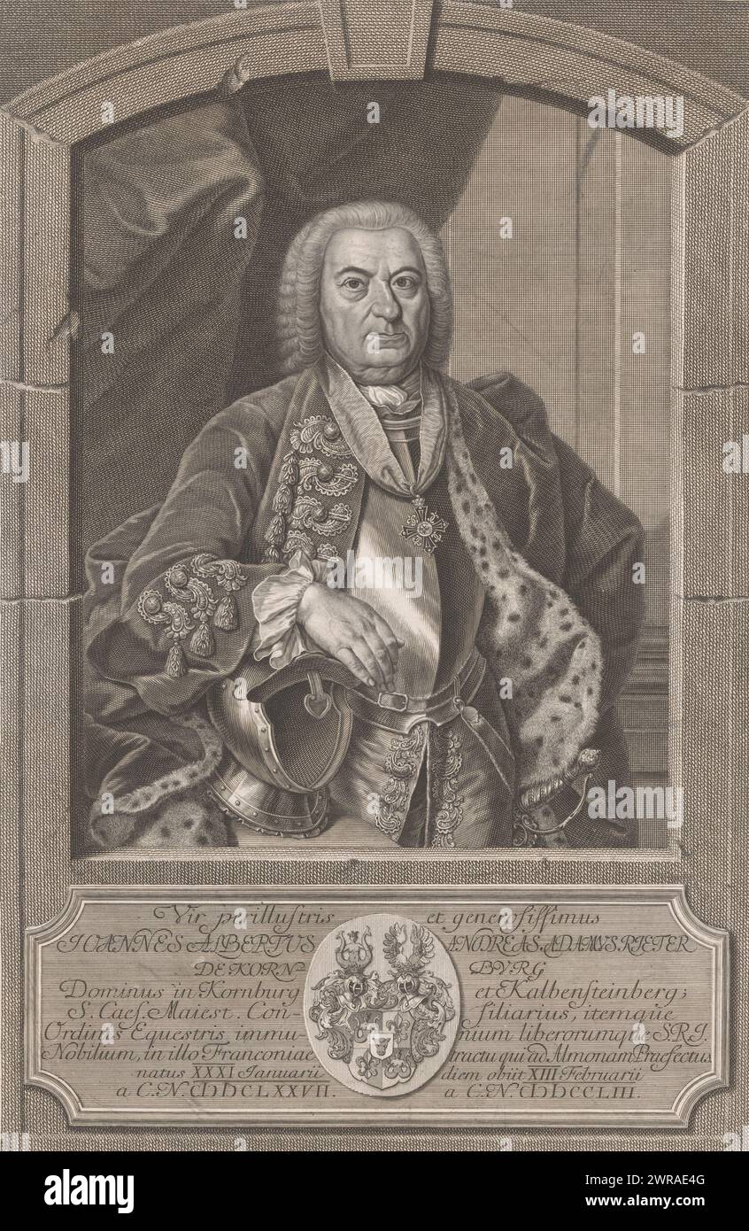 Johann albrecht rieter von kornburg hi-res stock photography and images ...