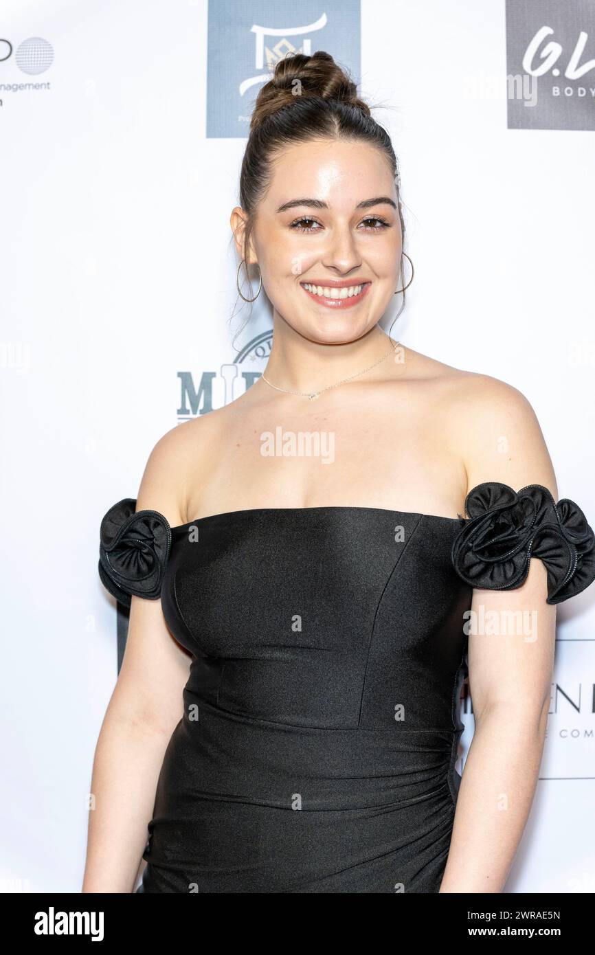 Los Angeles, USA. 10th Mar, 2024. Actress Avery Lucas attends The 2024 ...