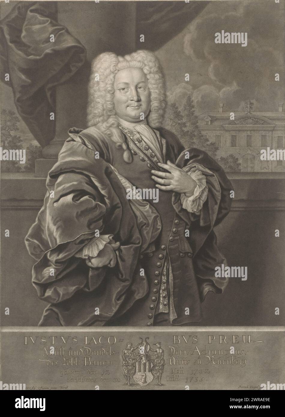 Justus jacob preu hi-res stock photography and images - Alamy