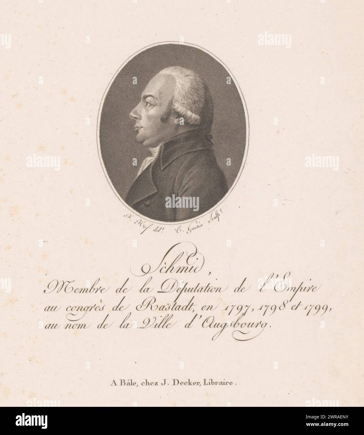 Johann konrad schmidt hi-res stock photography and images - Alamy