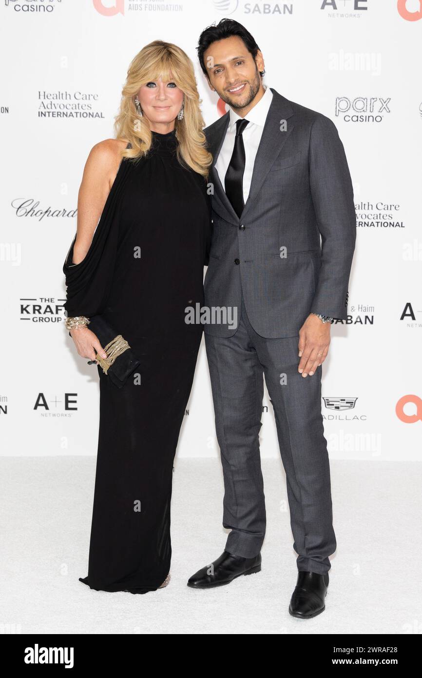 West Hollywood, USA. 10th Mar, 2024. Sandra Lee and Ben Youcef attend ...