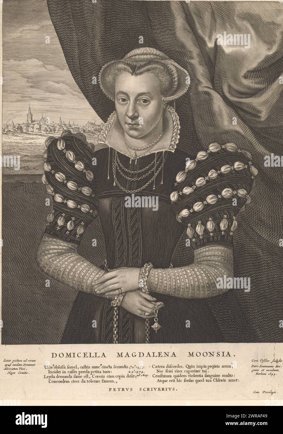 Magdalena Moons, Portraits of important figures during the Siege of ...