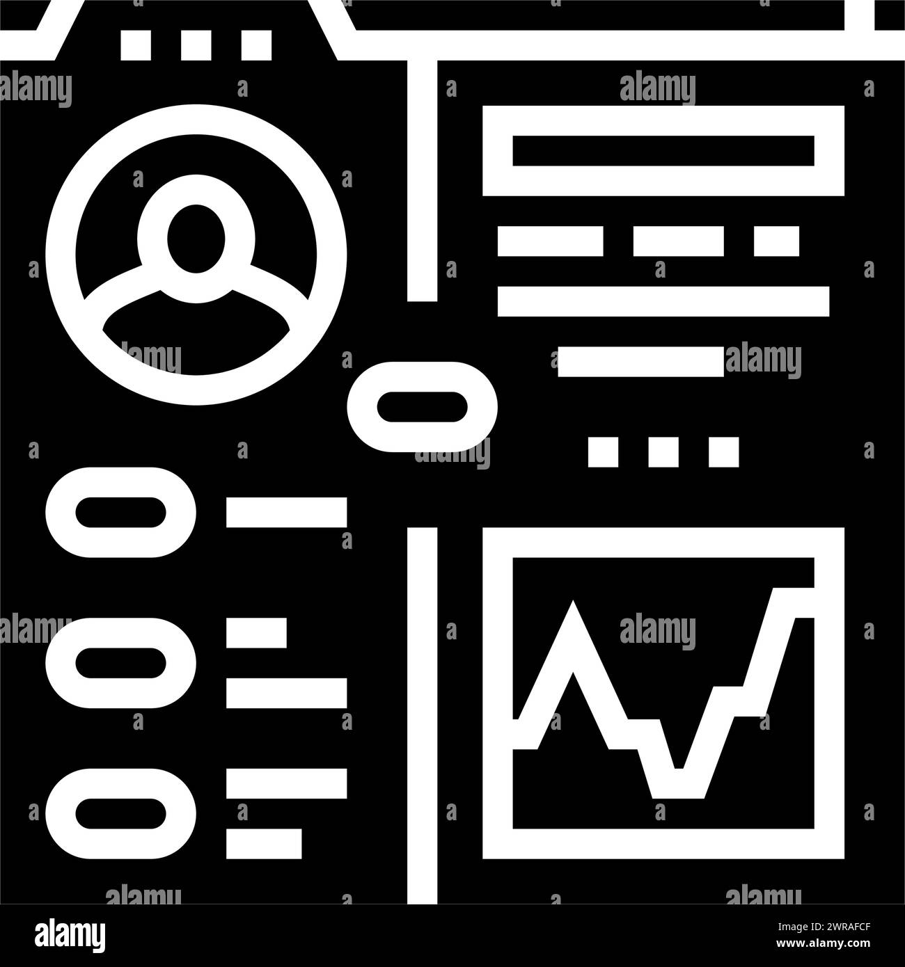 persona ux ui design glyph icon vector illustration Stock Vector Image & Art - Alamy