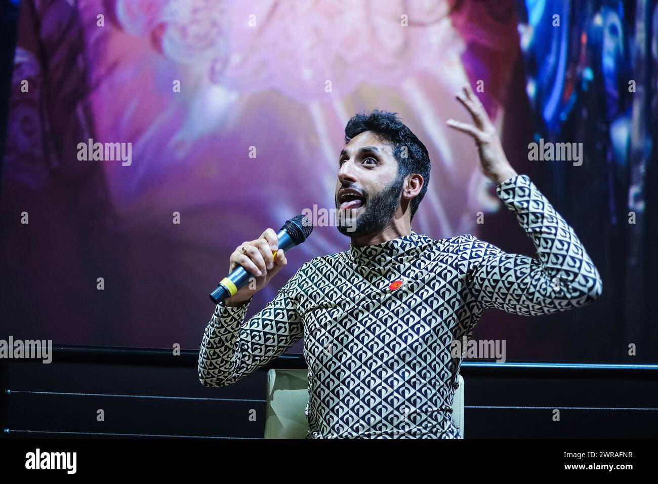 London, UK. Amrou Al-Kadhi photographed during Mark Kermode in 3D at ...