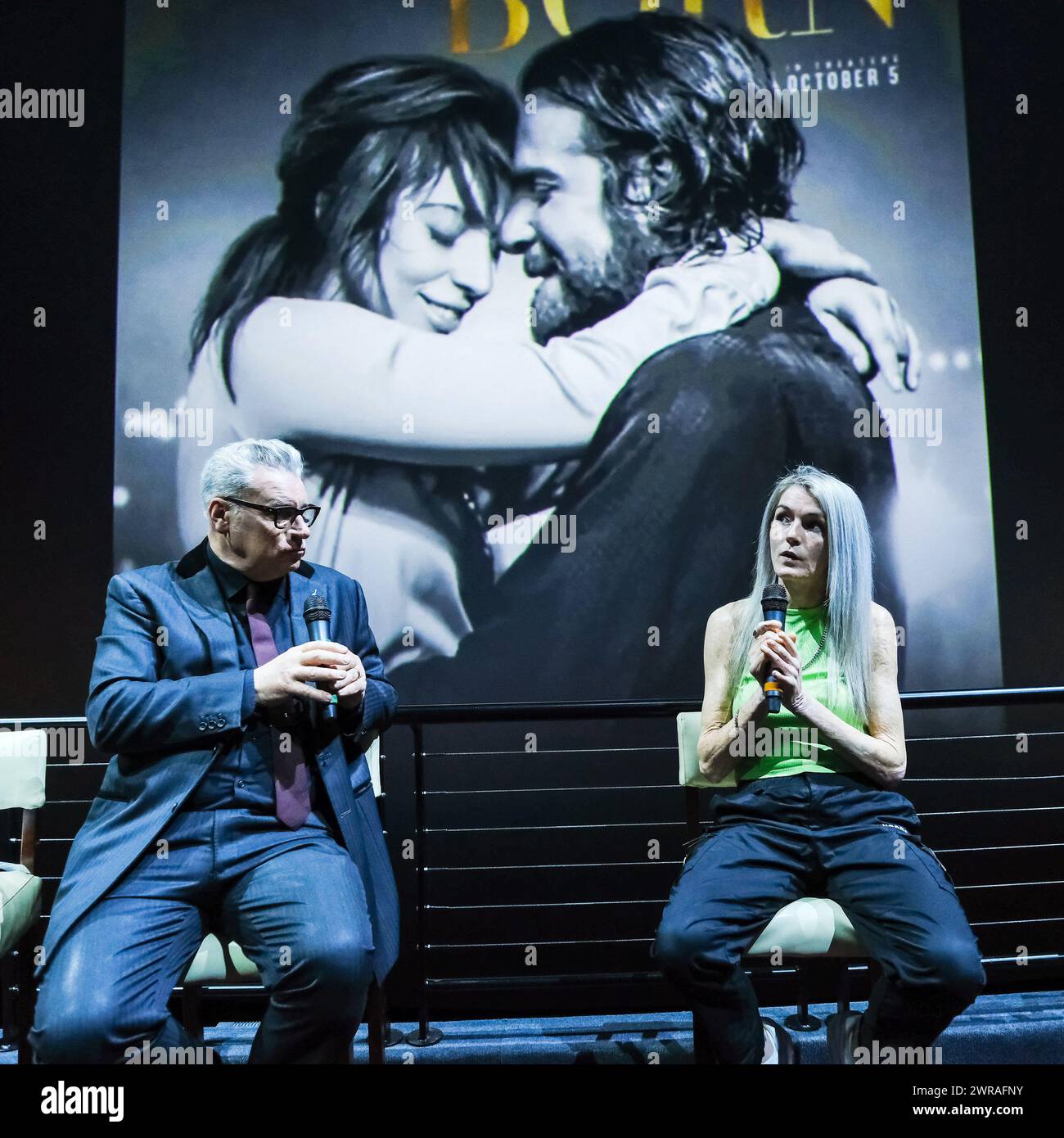 London, UK. Vicky Knight photographed during Mark Kermode in 3D at the ...