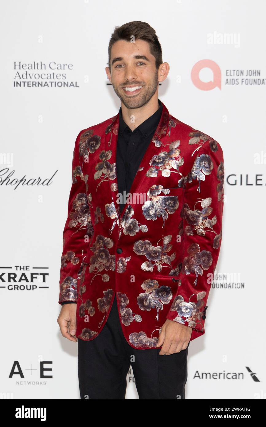 West Hollywood, USA. 10th Mar, 2024. Nick Cutsumpas attends the ...