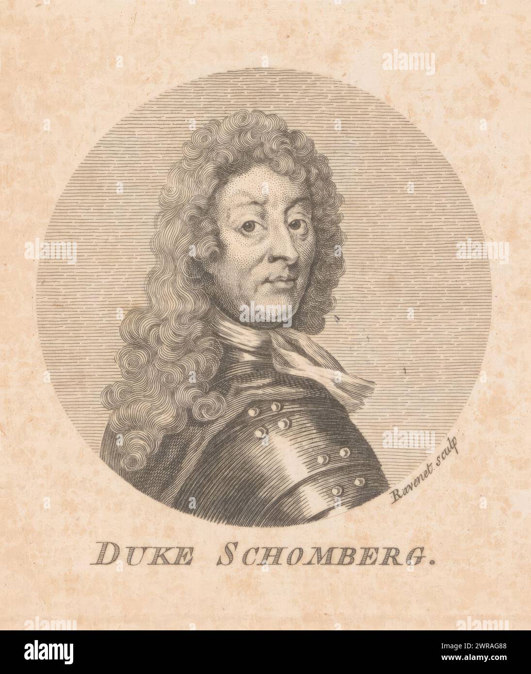 Portrait of Friedrich Arnaud, Duke of Schomberg, The Duke of Schomberg ...