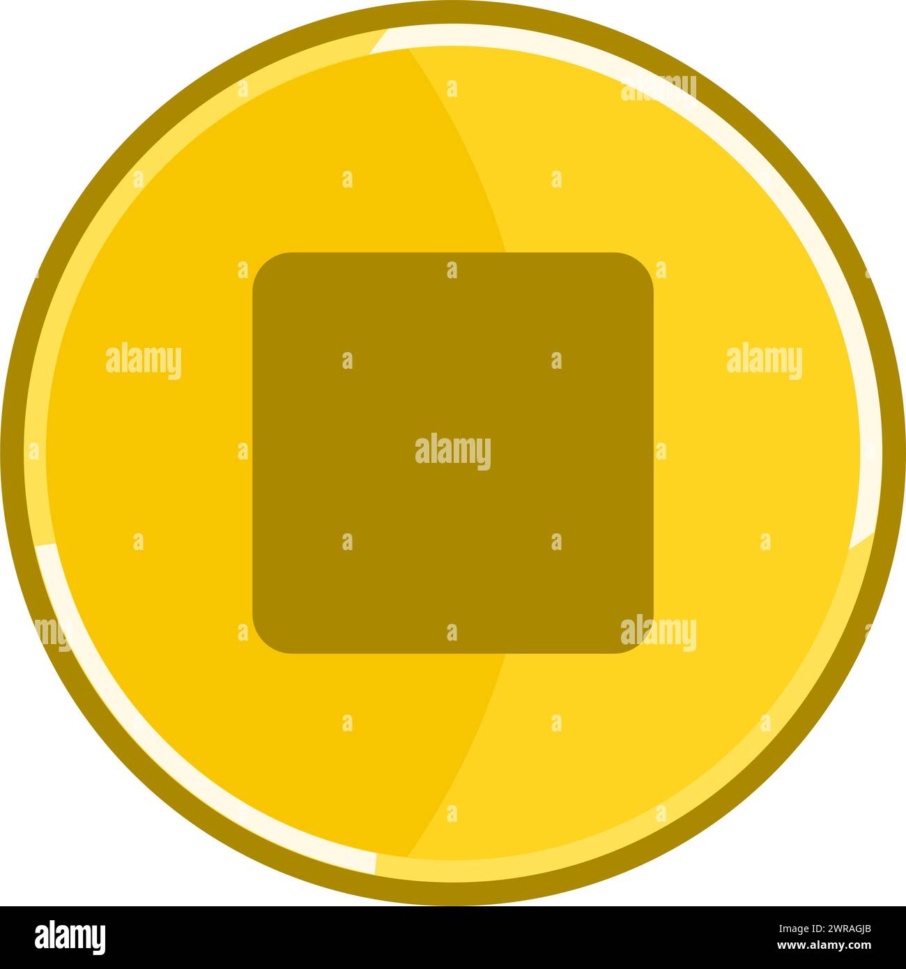 Stop icon Stock Vector Images - Alamy