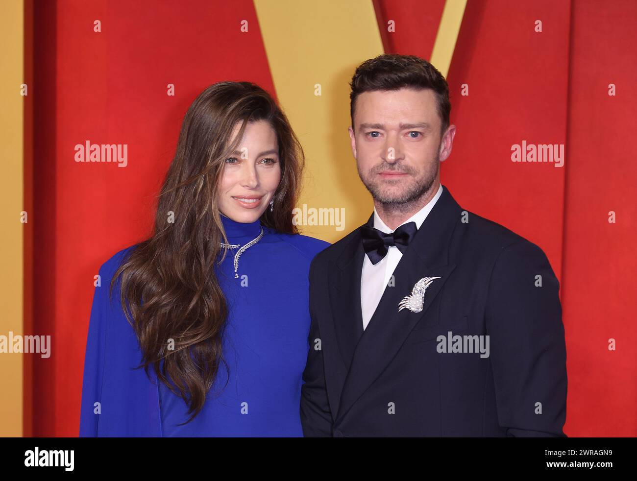 Beverly Hills, USA. 11th Mar, 2024. Jessica Biel and Justin Timberlake ...