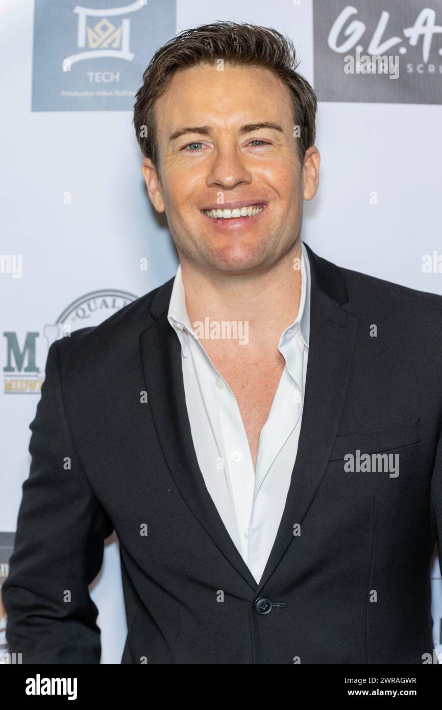 Los Angeles, USA. 10th Mar, 2024. Actor Richard Ryan attends The 2024 Annual Suzanne Delarentiis ...