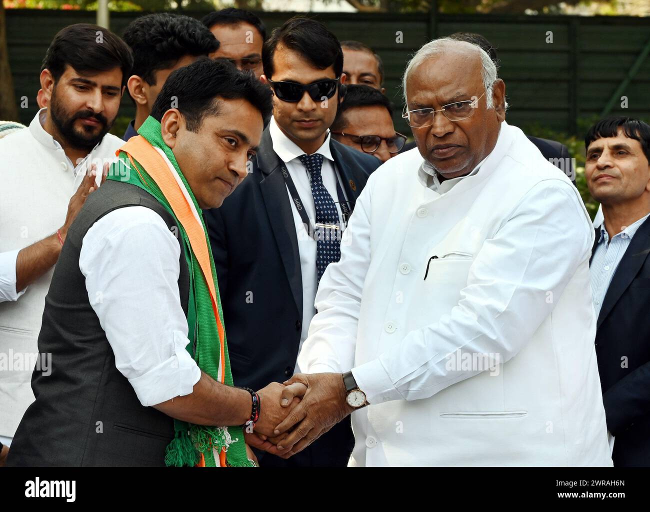 New Delhi, India. 11th Mar, 2024. NEW DELHI, INDIA - MARCH 11: Churu MP ...