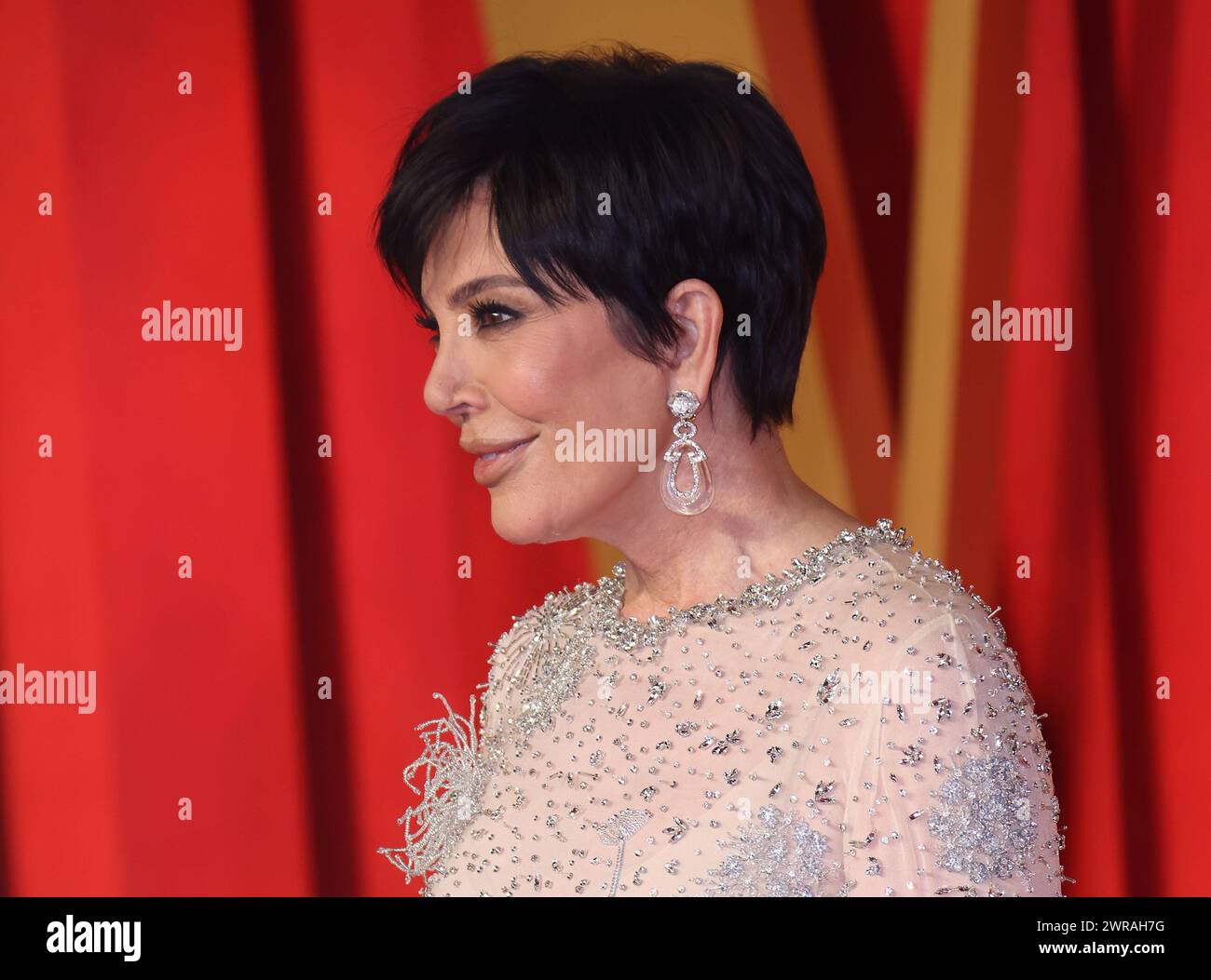 Beverly Hills, USA. 10th Mar, 2024. Kris Jenner attends the 2024 Vanity ...