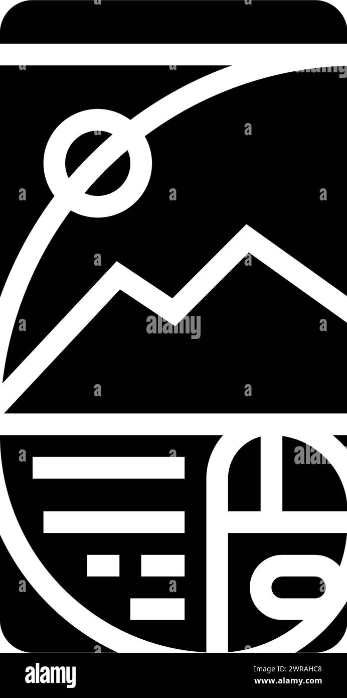 golden ratio ux ui design glyph icon vector illustration Stock Vector ...