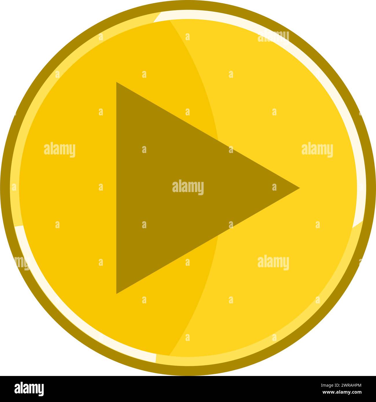 Golden circle icon hi-res stock photography and images - Alamy