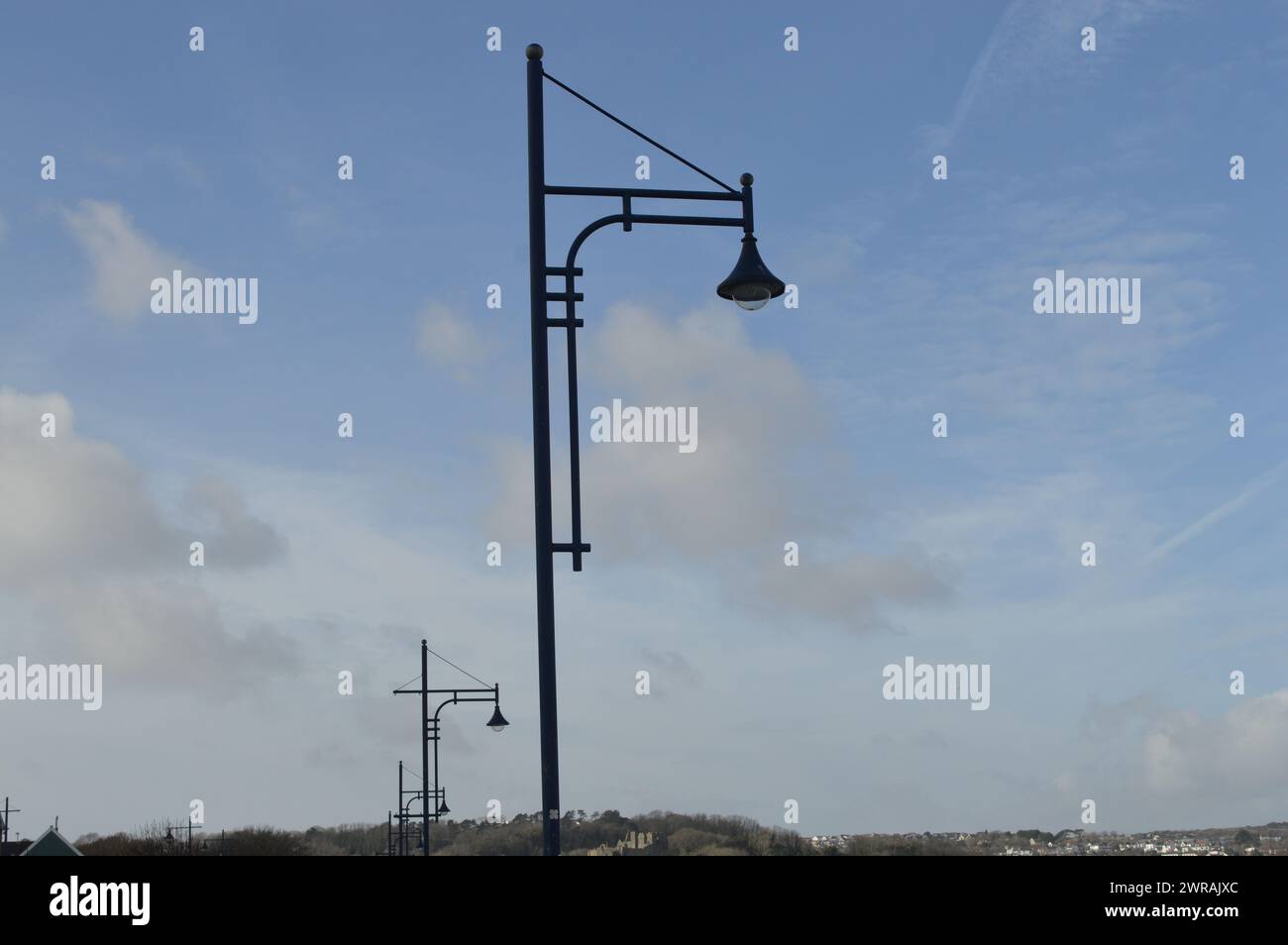 Mumbles promenade lamppost hi-res stock photography and images - Alamy