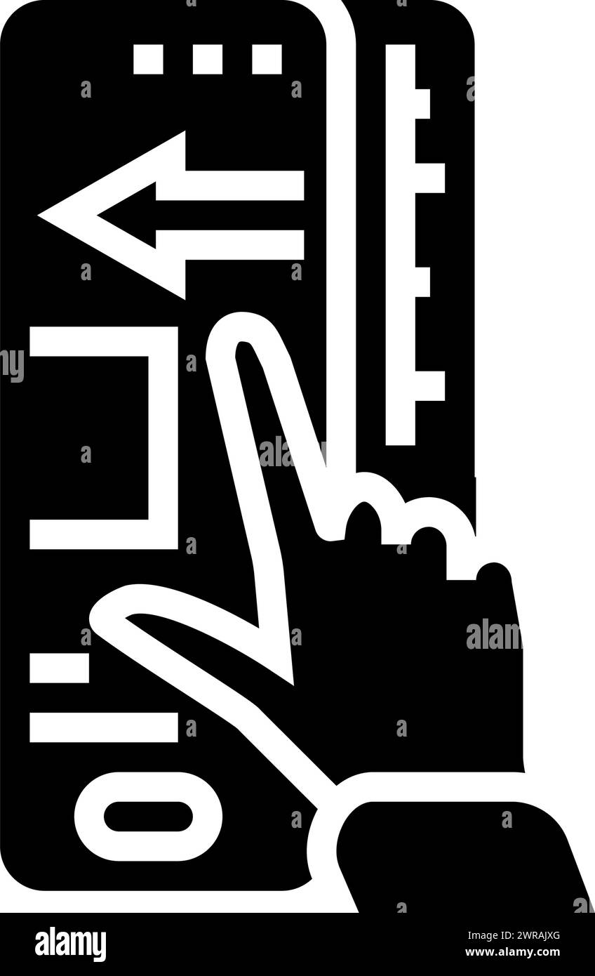 Ui Animation Ux Ui Design Glyph Icon Vector Illustration Stock Vector Image And Art Alamy