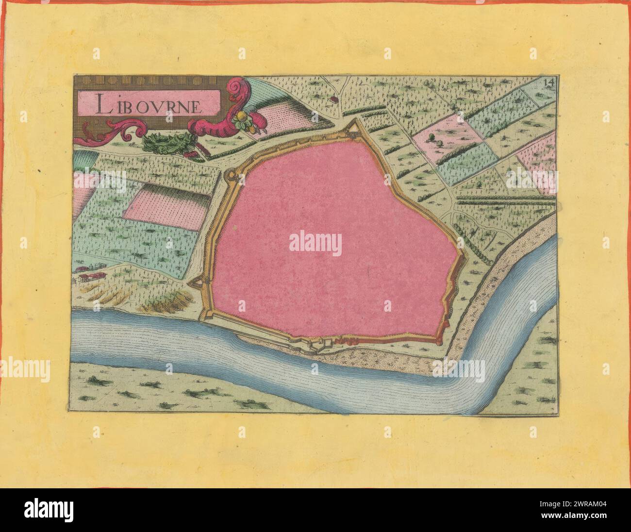 Map of libourne hi-res stock photography and images - Alamy