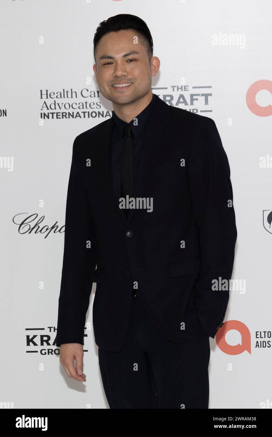 West Hollywood, USA. 10th Mar, 2024. Andrew Dinh attends the arrivals ...