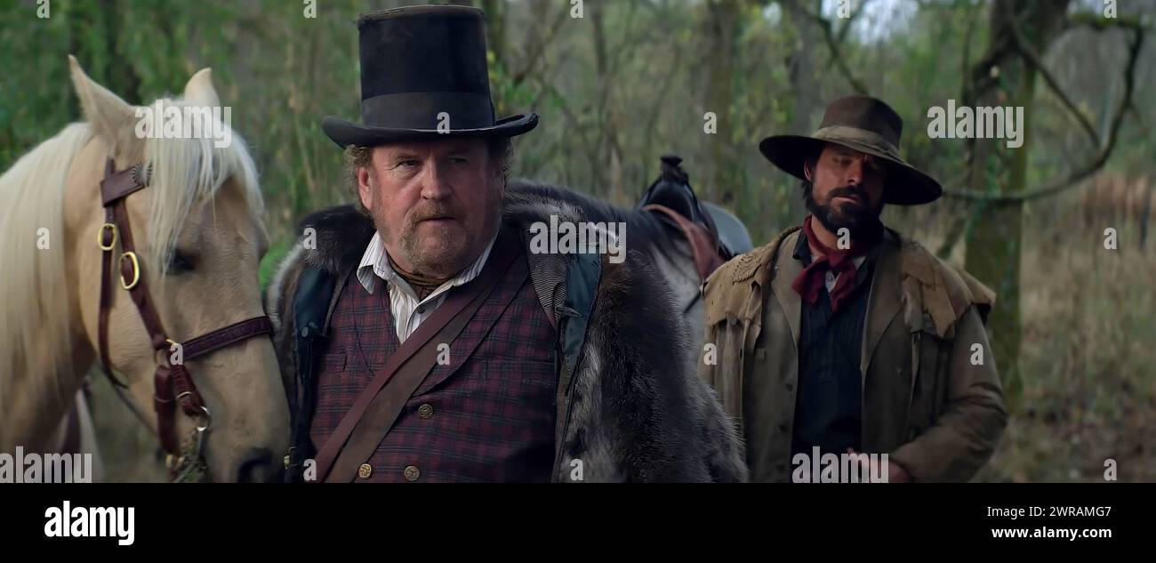 THE BALLAD OF DAVY CROCKETT, (aka SAVAGE LANDS), Colm Meaney (left ...