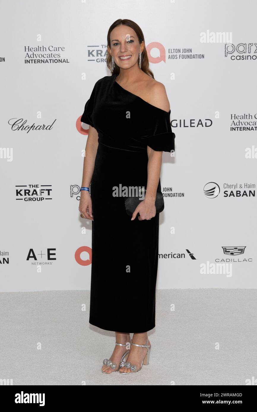 West Hollywood, USA. 10th Mar, 2024. Jen Zabrowski attends the arrivals ...