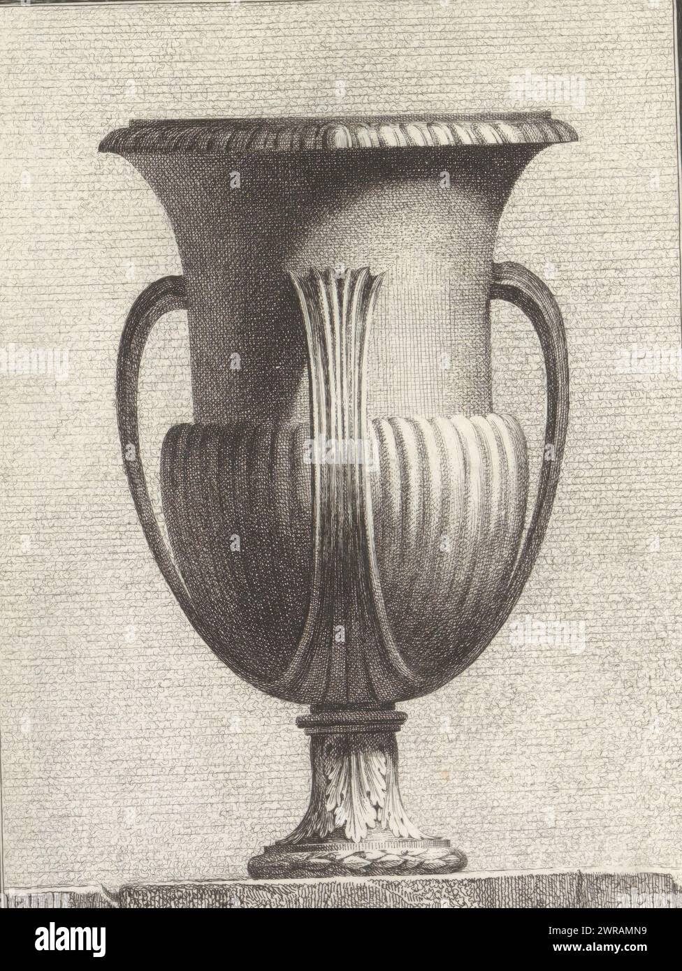 Vase with three handles, Ornamental vases from the collection of ...