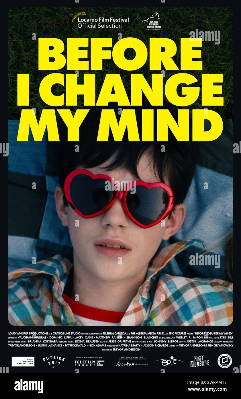 BEFORE I CHANGE MY MIND, poster, Vaughan Murrae, 2022. © Epic Pictures ...