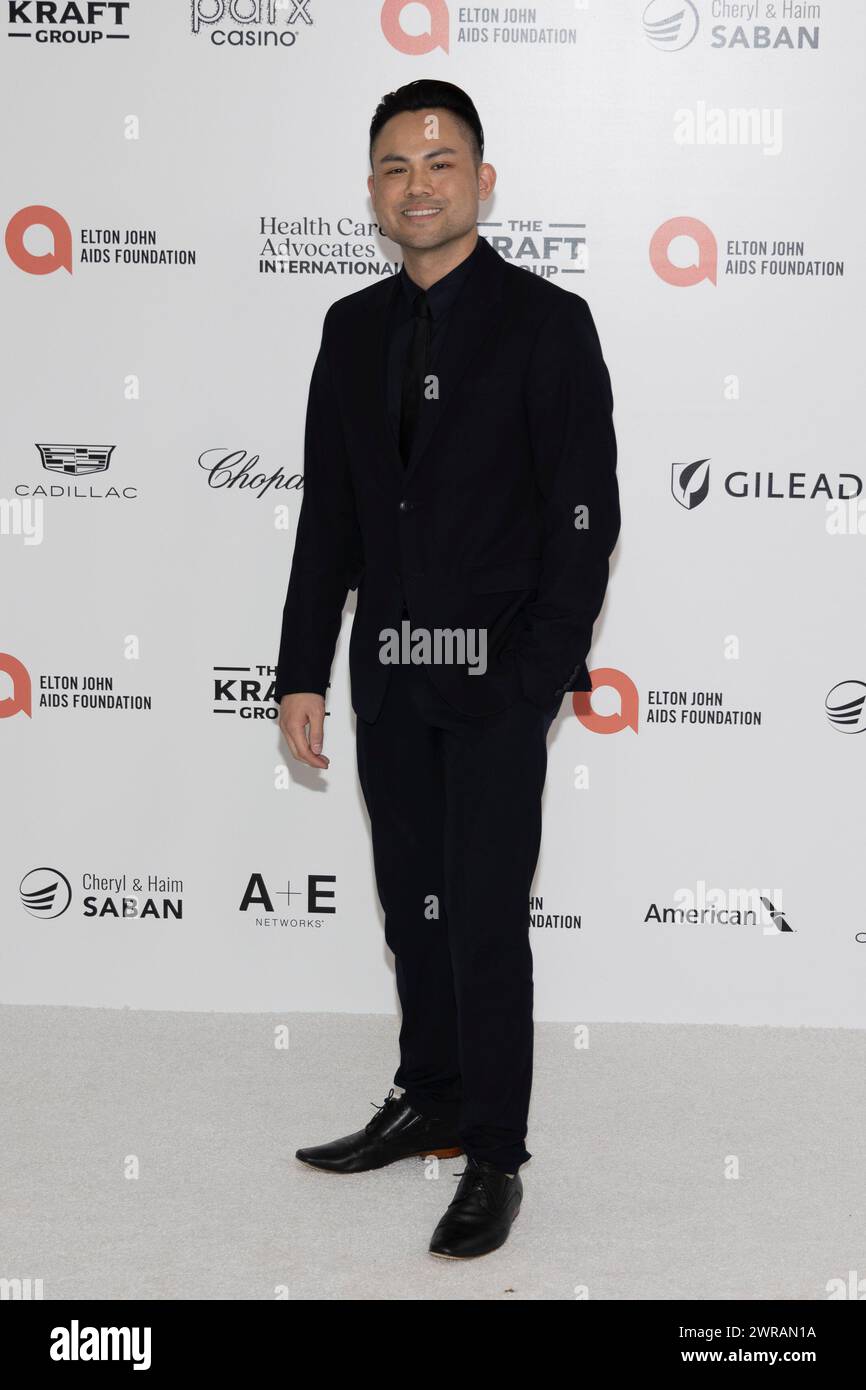 West Hollywood, USA. 10th Mar, 2024. Andrew Dinh attends the arrivals ...