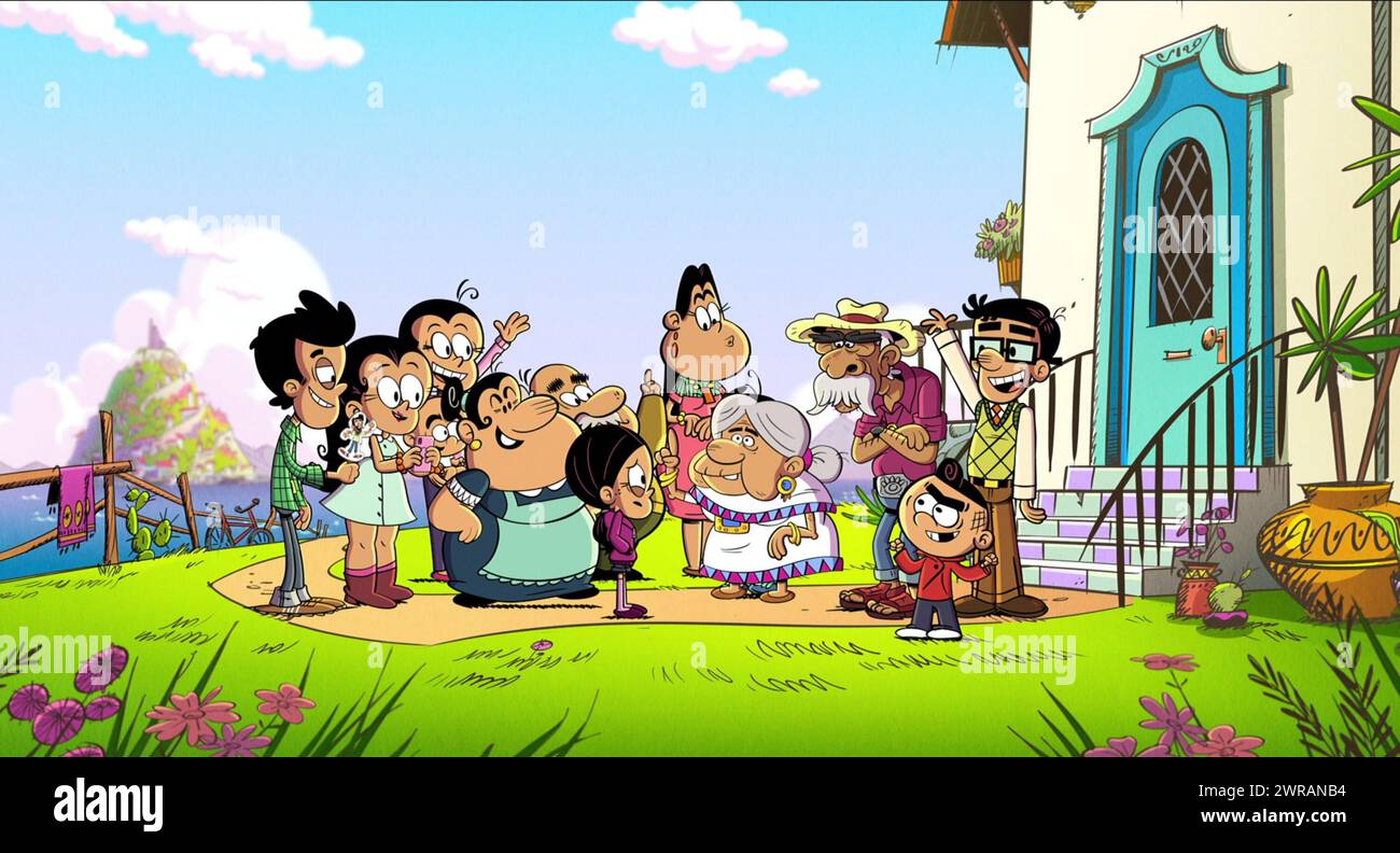 THE CASAGRANDES MOVIE, Bobby Santiago (left, voice: Carlos PenaVega ...