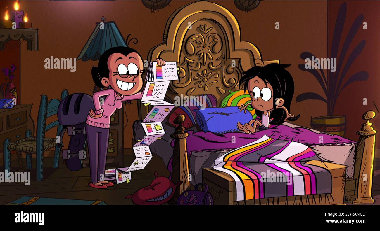 THE CASAGRANDES MOVIE, from left: Maria (voice: Sumalee Montano ...