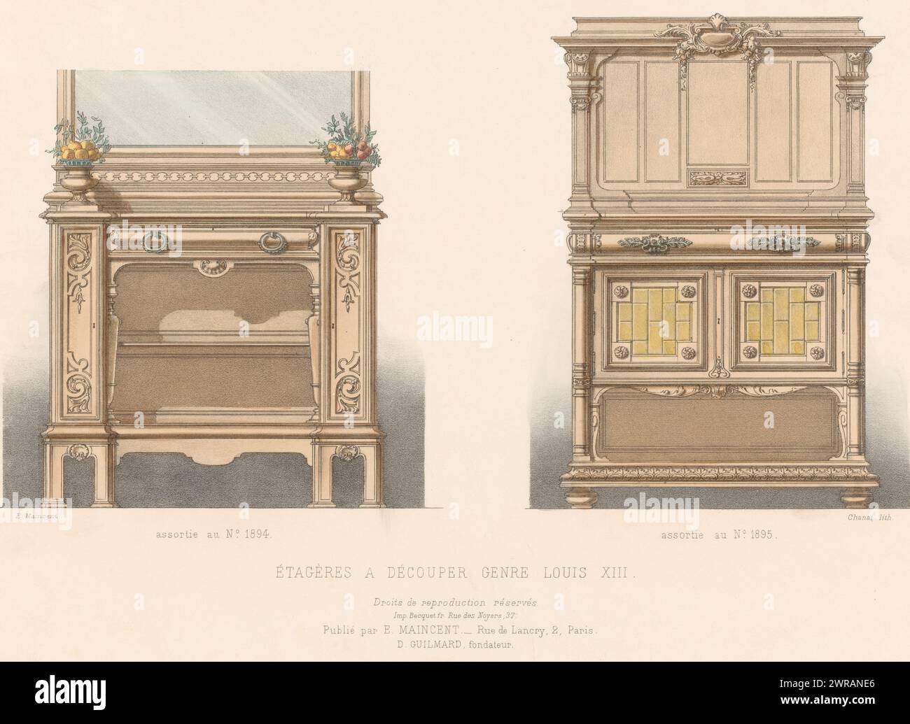 Meuble louis xiii hi-res stock photography and images - Alamy