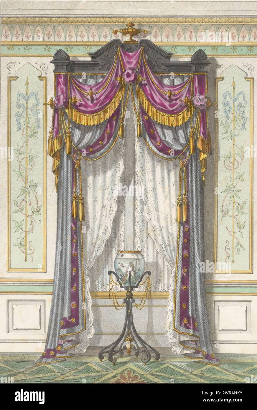 Decor de fenetre genre neo grec hi-res stock photography and images - Alamy