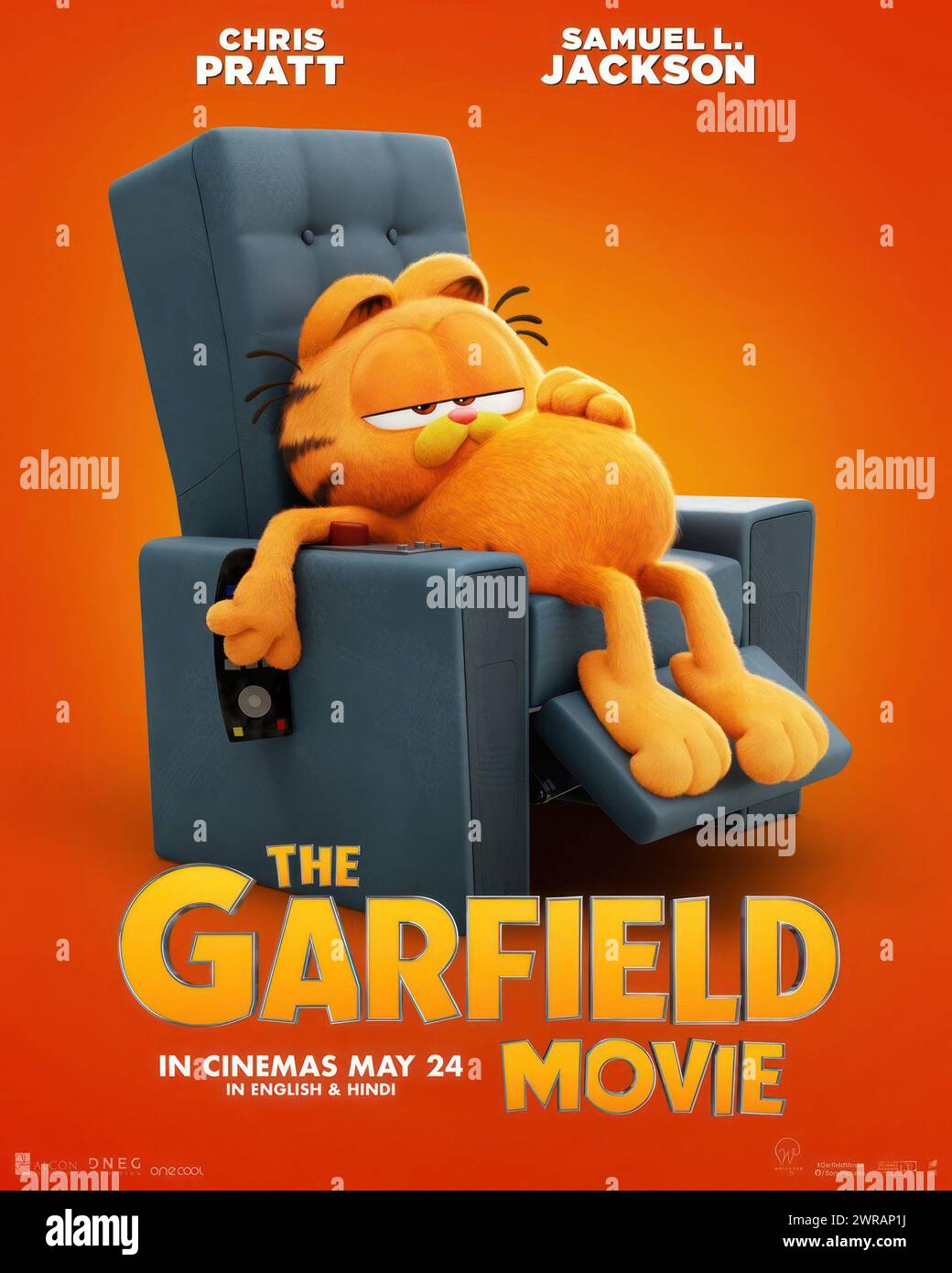 THE GARFIELD MOVIE, (aka GARFIELD), poster, Garfield (voice: Chris ...