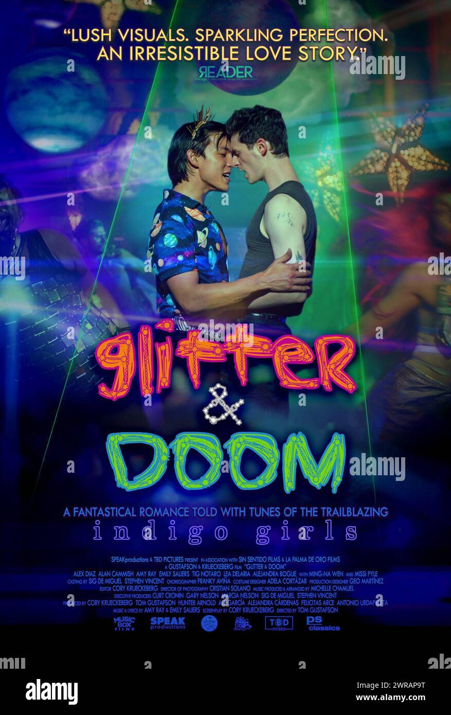 GLITTER & DOOM, (aka GLITTER AND DOOM), poster, from left: Alex Diaz ...