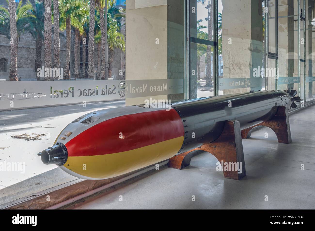 Naval Museum of Cartagena - room of Isaac Peral's legacy - the world's ...