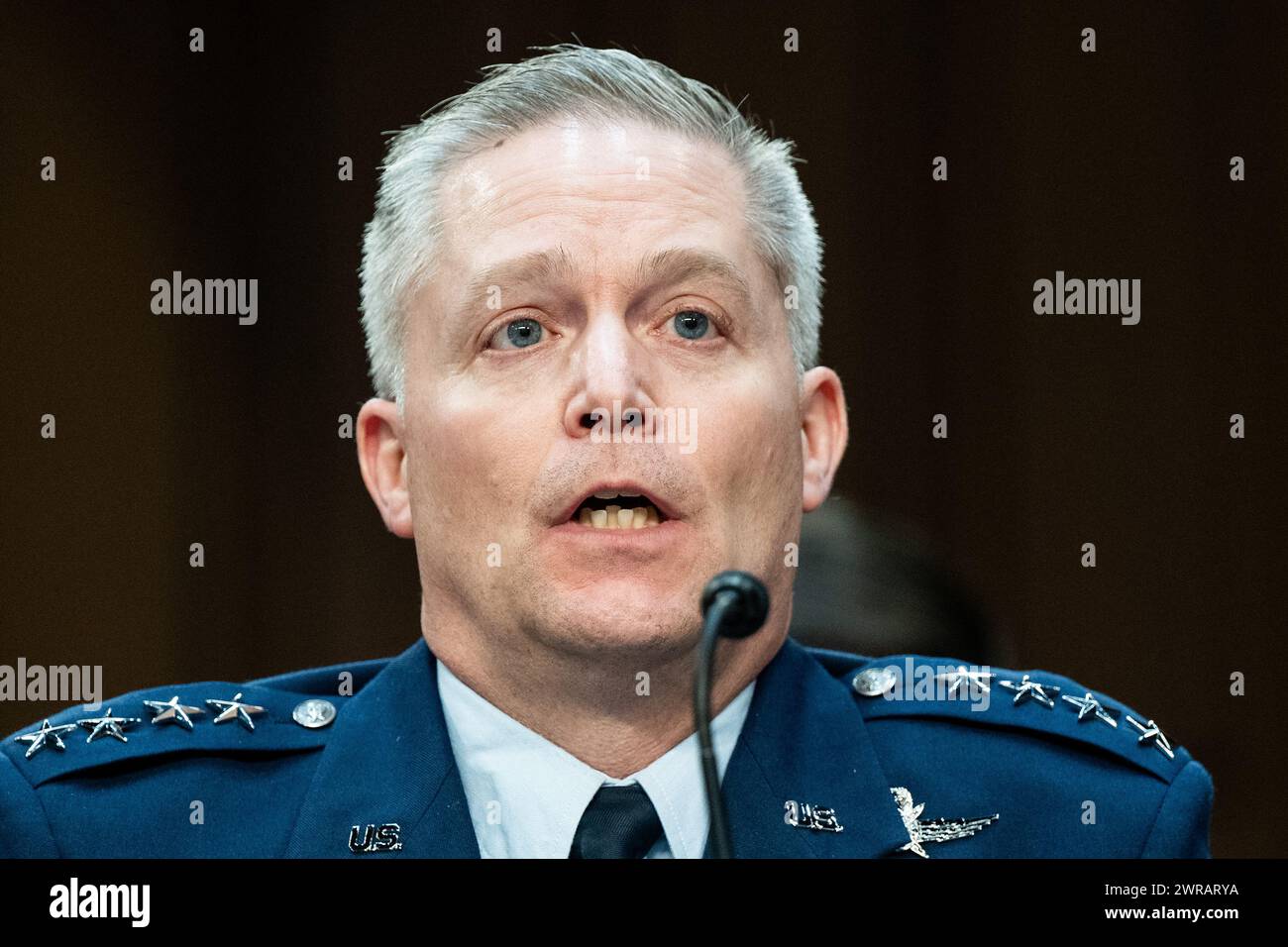 Washington, United States. 11th Mar, 2024. General Timothy Haugh ...