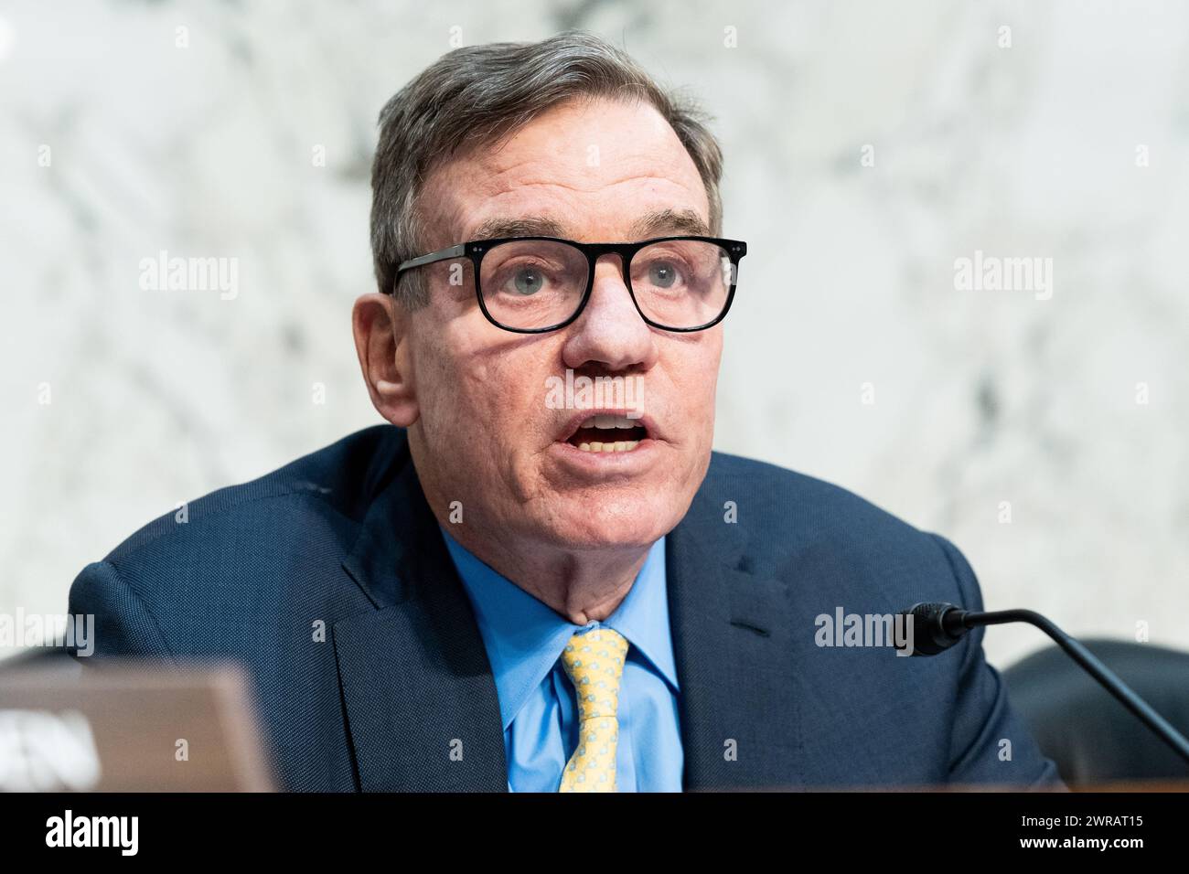 Washington, United States. 11th Mar, 2024. U.S. Senator Mark Warner (D ...