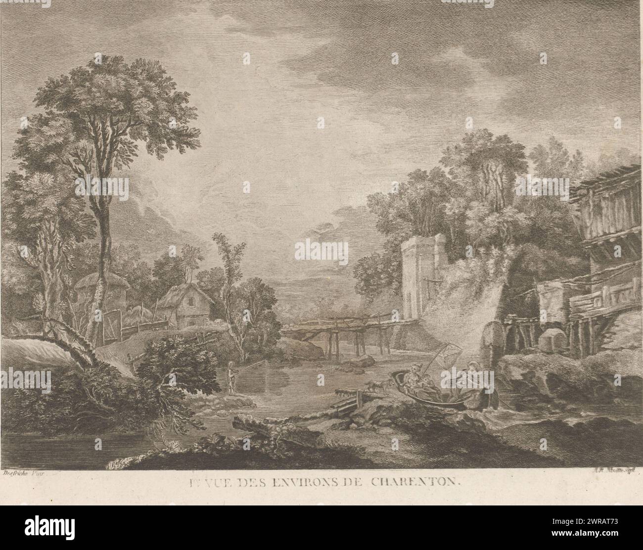 Ire vue des environs de charenton hi-res stock photography and images ...