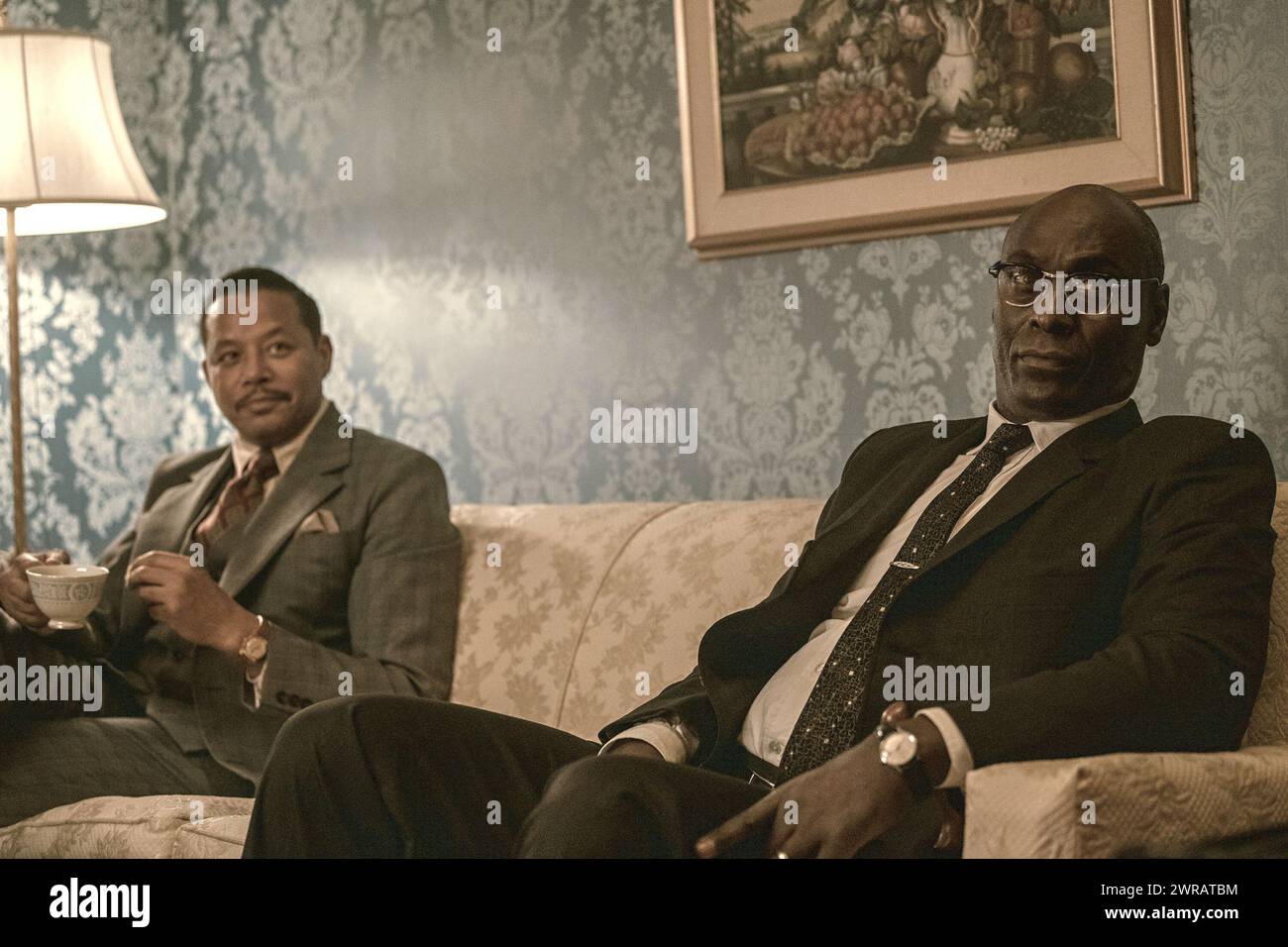 SHIRLEY, from left: Terrence Howard, Lance Reddick, 2024. ph: Glen ...