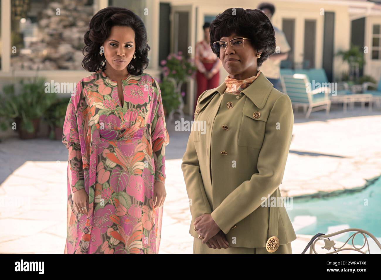 SHIRLEY, from left: Amirah Vann, Regina King Shirley Chisholm, 2024. ph ...